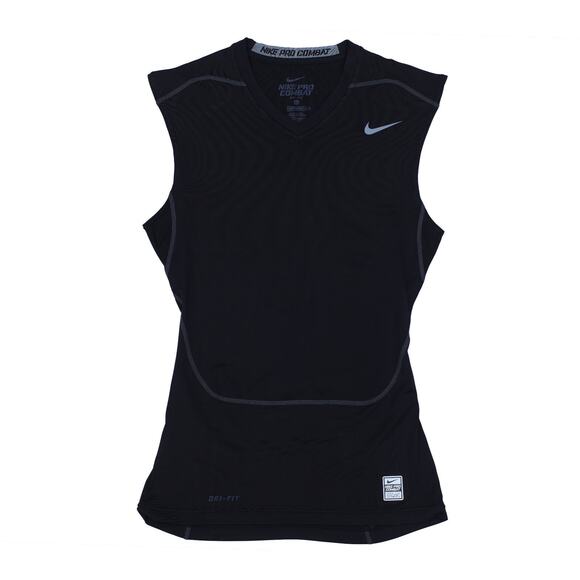 Nike | Shirts | Nike Pro Combat Tank Top Compression Dri Fit Fitted ...